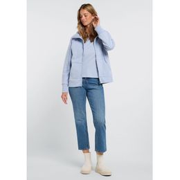 ELBSAND Sweatjacke "Airin" in Hellblau - 52% | Gr&ouml;&szlig;e M | Damen-sweatshirts-jacken