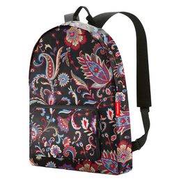 Reisenthel Rucksack in Schwarz/ Bunt - (B)30 x (H)45 x (T)11 cm - 40% | Damen-taschen