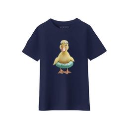 WOOOP Shirt "Duck bouee" in Dunkelblau - 58% | Gr&ouml;&szlig;e 104 | Kinder-oberteile