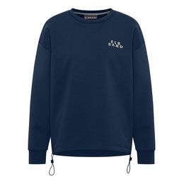 ELBSAND Sweatshirt "Caris" in Dunkelblau - 60% | Gr&ouml;&szlig;e S | Damen-sweatshirts-jacken