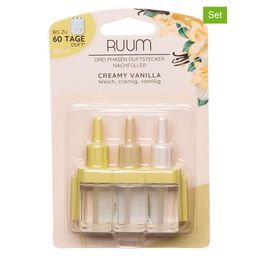 Ruum 6er-Set: 3-Phasen-Duftstecker-Nachf&uuml;ller "Creamy Vanilla" - 6x 20 ml - 63% | Kerzen-vasen