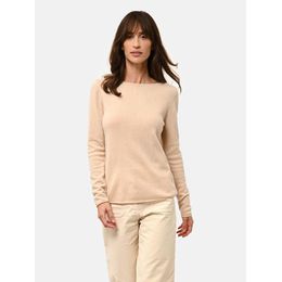 Just Cashmere Kaschmir-Pullover "Grace" in Beige - 58% | Gr&ouml;&szlig;e XL | Damen-pullover-cardigans