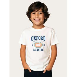 American Universities Shirt "Oxford Universite Running" in Wei&szlig; - 58% | Gr&ouml;&szlig;e 104 | Kinder-oberteile