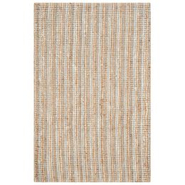 Safavieh Jute-Teppich "Aegina" in Hellbraun/ Hellblau - 46% | Gr&ouml;&szlig;e 76x244 cm |