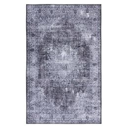 Safavieh Kurzflor-Teppich in Grau/ Schwarz - 51% | Gr&ouml;&szlig;e 244x305 cm |