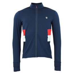 Peak Mountain Trainingsjacke "Cespeed" in Dunkelblau - 68% | Gr&ouml;&szlig;e L | Herrenjacken