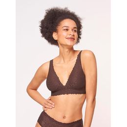 Sloggi Bustier in Dunkelbraun - 56% | Gr&ouml;&szlig;e L | Damen-bhs