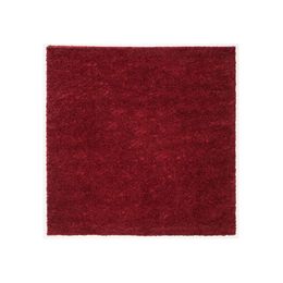Safavieh Hochflor-Teppich "August" in Rot - 48% | Gr&ouml;&szlig;e 91x91 cm |