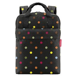 Reisenthel Rucksack "Allday M" in Schwarz/ Bunt - (B)30 x (H)39 x (T)13 cm - 44% | Damen-taschen