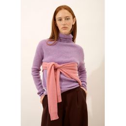 Just Cashmere Kaschmir-Pullover "Lanais" in Lila - 66% | Gr&ouml;&szlig;e XXL | Damen-pullover-cardigans