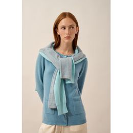 Just Cashmere Kaschmir-Cardigan "Katharine" in Hellblau - 65% | Gr&ouml;&szlig;e XL | Damen-pullover-cardigans