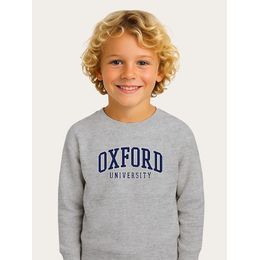 American Universities Sweatshirt "Oxford University 2" in Grau - 57% | Gr&ouml;&szlig;e 152 | Kinder-sweatshirts-jacken