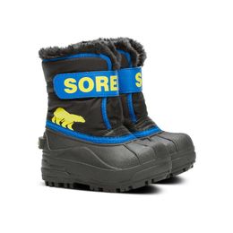 Sorel Winterstiefel "Snow Commander" in Schwarz/ Anthrazit - 57% | Gr&ouml;&szlig;e 21 | Baby-stiefel-boots