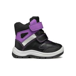 Geox Boots "Flanfil" in Schwarz/ Violett - 39% | Gr&ouml;&szlig;e 27 | Baby-stiefel-boots