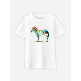 WOOOP Shirt "Fresh Paint" in Wei&szlig; - 58% | Gr&ouml;&szlig;e 140 | Kinder-oberteile