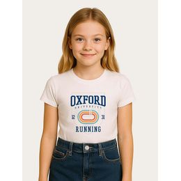 American Universities Shirt "Oxford Universite Running" in Wei&szlig; - 58% | Gr&ouml;&szlig;e 92 | Kinder-oberteile