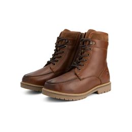 TRAVELIN' Leder-Boots "Tronstad" in Hellbraun - 54% | Gr&ouml;&szlig;e 40 | Damen-stiefel