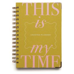 DESIGNWORKS INK Planer "My Time" in Khaki - (L)21 x (B)16 cm - 14% | Buero-schulbedarf