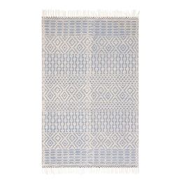 Safavieh Woll-Teppich ''Natura'' in Blau/ Creme - 42% | Gr&ouml;&szlig;e 183x274 cm |