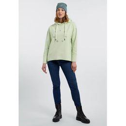 ELBSAND Hoodie "Daris" in Gr&uuml;n - 62% | Gr&ouml;&szlig;e S | Damen-sweatshirts-jacken