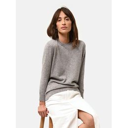 Just Cashmere Kaschmir-Pullover "Janice" in Grau - 57% | Gr&ouml;&szlig;e S | Damen-pullover-cardigans