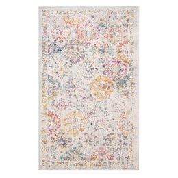 Safavieh Kurzflor-Teppich in Hellgrau/ Gold - 44% | Gr&ouml;&szlig;e 244x305 cm |