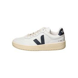 Veja Leder-Sneakers "V 90" in Wei&szlig;/ Schwarz - 49% | Gr&ouml;&szlig;e 38 | Damen-sneakers