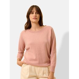 Just Cashmere Kaschmir-Pullover "Rebecca" in Lachs - 61% | Gr&ouml;&szlig;e XL | Damen-pullover-cardigans