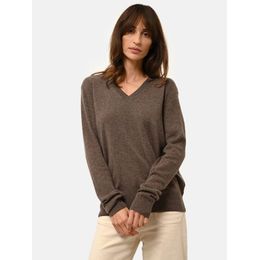 Just Cashmere Kaschmir-Pullover "Nora" in Braun - 61% | Gr&ouml;&szlig;e M | Damen-pullover-cardigans