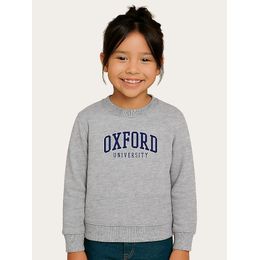 American Universities Sweatshirt "Oxford University 2" in Grau - 59% | Gr&ouml;&szlig;e 140 | Kinder-sweatshirts-jacken