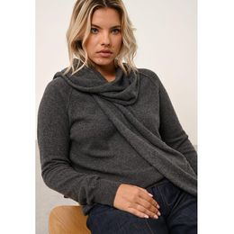 Perfect Cashmere Kaschmir-Schal "Spencer" in Anthrazit - (L)200 x (B)30 cm - 58% | Damen-schals-tuecher