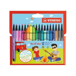 Stabilo Premium-Filzstifte "Stabilo Pen 68 Mini" -18 St&uuml;ck - 13% | Schulzubehoer