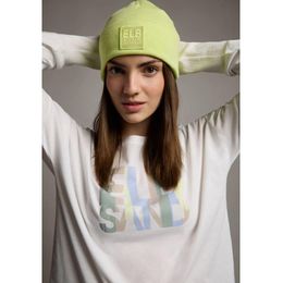 ELBSAND Beanie "Bea" in Limette - 46% | Damen-muetzen-caps