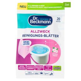 Dr.Beckmann Dr. Beckmann 6er-Set: Allzweck-Reinigungsbl&auml;tter "Spring Fresh", je 20 St&uuml;ck - 16% | Putzutensilien