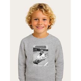 WOOOP Sweatshirt "Skateboard! Magazine Powerplaces" in Grau - 57% | Gr&ouml;&szlig;e 128 | Kinder-sweatshirts-jacken