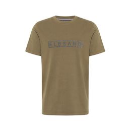ELBSAND Shirt "Finn" in Hellbraun - 55% | Gr&ouml;&szlig;e S | Herren-plussize