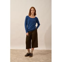 Just Cashmere Kaschmir-Pullover "Fiona" in Blau - 66% | Gr&ouml;&szlig;e M | Damen-pullover-cardigans