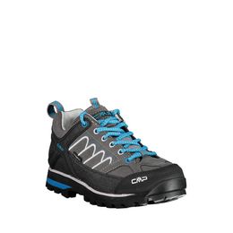 CMP Leder-Trekkingschuhe "Moon" in Grau/ Schwarz/ Blau - 54% | Gr&ouml;&szlig;e 37 | Damen-outdoor-sport-schuhe