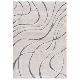 Safavieh Hochflor-Teppich ''Shag'' in Creme/ Grau - 42% | Gr&ouml;&szlig;e 183x274 cm |