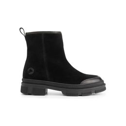 TRAVELIN' Leder-Boots "Kelowna" in Schwarz - 67% | Gr&ouml;&szlig;e 38 | Damen-stiefel