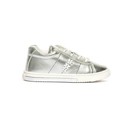 Primigi Leder-Sneakers "Glitter" in Silber - 57% | Gr&ouml;&szlig;e 21 | Babysneakers