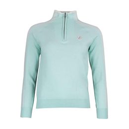 Peak Mountain Pullover "Adomino" in T&uuml;rkis - 60% | Gr&ouml;&szlig;e L | Damen-pullover-cardigans