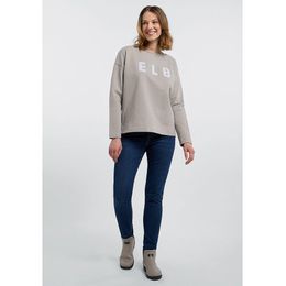 ELBSAND Sweatshirt "Alaia" in Beige - 58% | Gr&ouml;&szlig;e S | Damen-sweatshirts-jacken