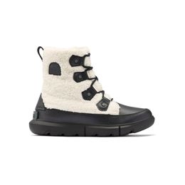Sorel Boots "Explorer" in Wei&szlig;/ Schwarz - 65% | Gr&ouml;&szlig;e 38 | Damen-stiefel