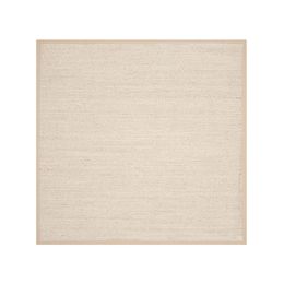 Safavieh Sisal-Teppich in Beige - 45% | Gr&ouml;&szlig;e 122x122 cm |
