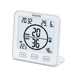 Beurer Thermo-Hygrometer "HM 22" in Wei&szlig; - 44% | Klima-haushalt