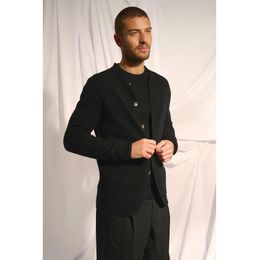 Just Cashmere Kaschmir-Cardigan "Anna" in Schwarz - 65% | Gr&ouml;&szlig;e XL | Herren-pullover-cardigans