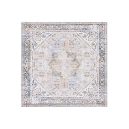 Safavieh Kurzflor-Teppich "Tuscon" in Beige/ Grau - 47% | Gr&ouml;&szlig;e 122x122 cm |