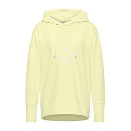 ELBSAND Hoodie "Alster" in Gelb - 68% | Gr&ouml;&szlig;e L | Damen-sweatshirts-jacken