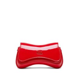 Diesel Hobo Bags - Curved Silhouette Red Bag - Gr. unisize - in Rot - f&uuml;r Damen
